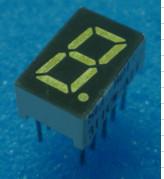 China 0.3 Inch 1 Digit 7 Segment Display Common Anode Common Cathode for sale
