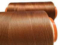 China High Tensile Strength Dipped Cord for Air Spring 1ply 2ply 3ply 4ply N66 PET Aramid for sale