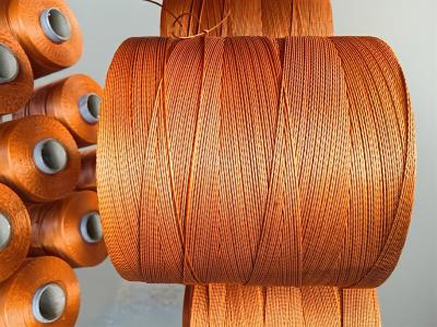 China Twisted Polyester N66 Aramid Dipped Cord for V Belt 1x3 to 12x3 Sizes for sale