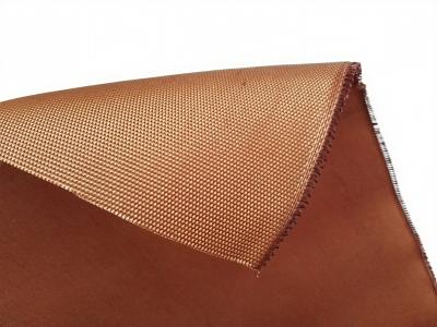 China Brown Dipped Belting Fabric Conveyor Belts Good Adhesion For Consistent Performance for sale
