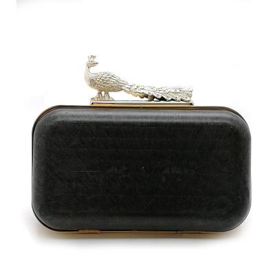 China Fancy Bird Lock Iron Frame Box Clutch Frame For Lady Cluthes for sale