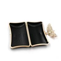 China Gorgeous Flower Clasp Pillow Shape Box Clutch Frame Lady Cluthes for sale