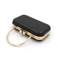 China Easy Open Clasp Box Clutch Frame With Handle Purse Clutch Frame for sale