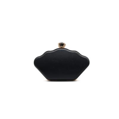 China Zinc Alloy Flower Clasp Clutch Frame with Stone Flagon Shape Box 21x12x5cm for sale