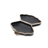 China Zinc Alloy Flower Clasp Clutch Frame with Stone Flagon Shape Box 21x12x5cm for sale