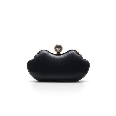 China Zinc Alloy Round Button With Stone Irregular Shape Box Clutch Frame for sale