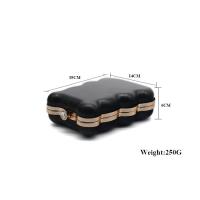 China Unique Shape Bead Lock Box Clutch Frame Metal Clutch Bag Frame for sale