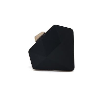 China Pentagonal Shape Gold Metal Clasp Box Clutch Frames For Woman Evening Bag for sale
