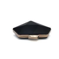 China Pentagonal Shape Gold Metal Clasp Box Clutch Frames For Woman Evening Bag for sale