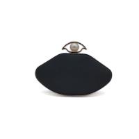 China Big Sector Shape Imitation Pearl Lock Metal Clutch Frame 240pcs Zinc Alloy Gold Plating for sale