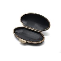 China 19*9cm Graceful Block Clasp Box Clutch Frames With Handle Loops for sale