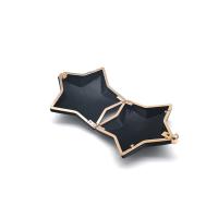 China Round Lock Five Pointed Star Clamshell Clutch Frame For Handbag for sale