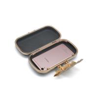 China OEM Flower Bunch Rectangle Clamshell Clutch Frame For Glasses Cases for sale