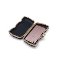China Boat Shape Metal Knob Clamshell Clutch Frame 193mmX100mm for sale