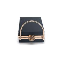 China Zinc Alloy Handle Flower Knob Clamshell Clutch Frame 252g for sale
