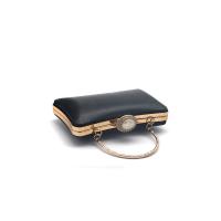 China Engaged Gift Metal Knob Pillow Clutch Frame With Handle for sale
