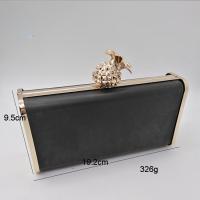 China Gold Pineapple Head Lock Purse Frame 19.2x9.5cm with Chain Loops for Clutch Bag DIY for sale