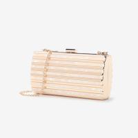 China Metal Closure Rectangle Purse Frame 18x10x4cm Black Acrylic Bag Frame for DIY Clutch for sale