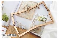 China 22cm Glittering O Ring Closure Purse Clutch Frame For Engaged Handbag for sale