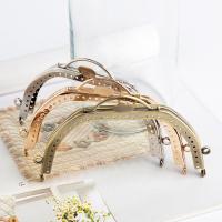 China Metal Silver Children Coin Purse Frame 16x5cm 122g for Bag Making Hardware for sale