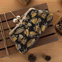 China Ball Clasp Two Peacock Gold Purse Clasp Frames 21*11cm for sale