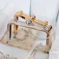 China 12*9cm O Ring Closure Purse Clutch Frames With Screw Holes for sale