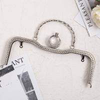 China Customized 128g 20.5*5cm Metal Clutch Frame With Holes for sale