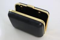 China Square Lock Gold Purse Frame 16.5x9.5x5 cm Iron Rectangle Clutch Frame for DIY Bags for sale