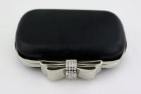 China 19*11*5cm Big Bow Banquet Round Purse Frame For Bag Making for sale