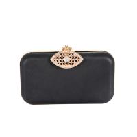China Stone Eye Closure Gold DIY Rectangle Purse Frame 20*12cm for sale