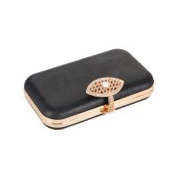 China Stone Eye Closure Gold DIY Rectangle Purse Frame 20*12cm for sale