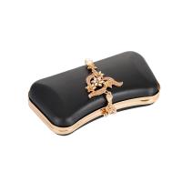 China Champagne Stone Delicate Box Clutch Frames Wallet Metal Frame for sale