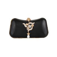 China Shiny Flower Lock Irregular Gold Purse Frame 205*105mm for sale