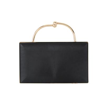 China 18x12cm Gold Kiss Clasp Minaudiere Clutch Frame with Covers 231g Iron DIY Purse Frame for sale