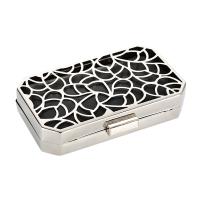 China ODM 242g Metal Lock Silver Octagon Metal Bag Frame for sale