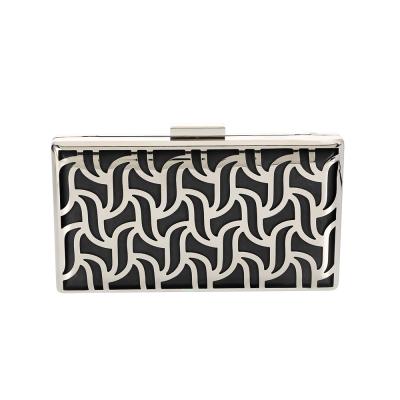 China Daily Activity Silver Hollow Out Metal Wallet Frame for sale
