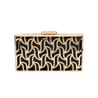 China Daily Activity Silver Hollow Out Metal Wallet Frame for sale