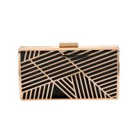 China Geometric Lines Hollow Out Lady Handbag Frame for sale