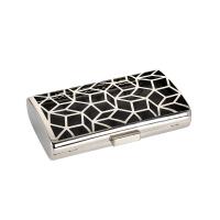 China Nezuko Pattern Silver Hollow Out Clutch Frame DIY Banquet Bag Frame for sale
