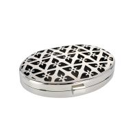China Silver Web Oval Hollow Out Purse Frame For DIY Party Bag for sale