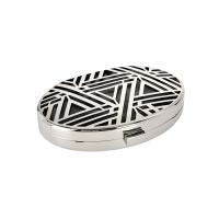 China 19cmX13cm Silver Hollow Out Clutch Frame DIY Cosmetic Bag Frame for sale
