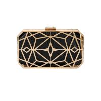 China Stone Closure Octagon Hollow Out Bag Frame 19.5*11cm for sale