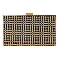 China 300g Holes Pattern Hollow Out Clutch Frame For Making Bag for sale