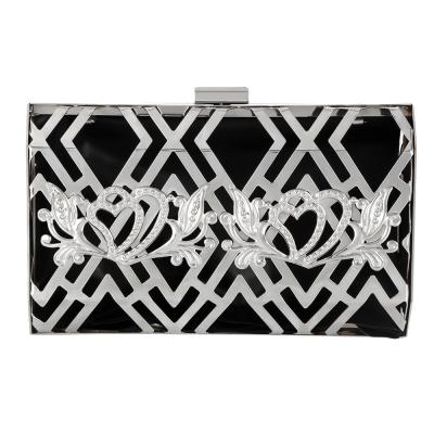 China Flower Hollow Out Clutch Frame for sale