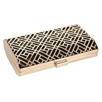 China DIY Engagement Gift Gold Hollow Out Clutch Frame for sale