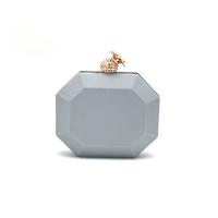 China Octagon Metal Clutch Frame 17cm Iron Purse Frame with Big Pineapple Closure for sale