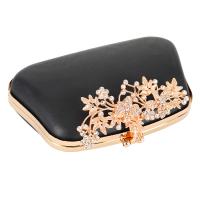 China Delicate Flower Closure Clutch Bag Frames Wallet Frame With Handles for sale
