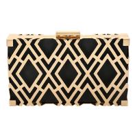 China Lady Makeup Bag Gold Purse Frame For Holiday Gift for sale