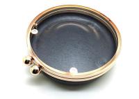 China Sister Balls Clasp Round Purse Frame Gold Minaudiere Clutch Frame for sale