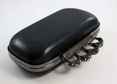 China Knuckle Duster Antique Silver Box Clutch Frames 199mmx119mm for sale